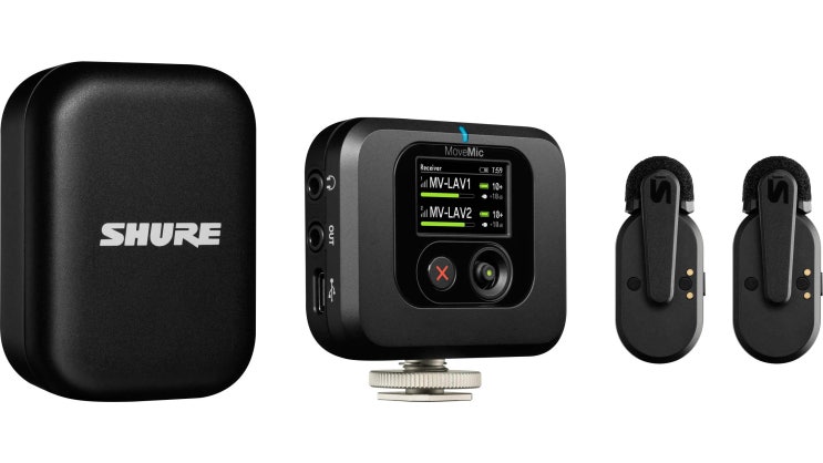 Shure MoveMic Announced – Wireless Microphone System for Mobile Devices ...