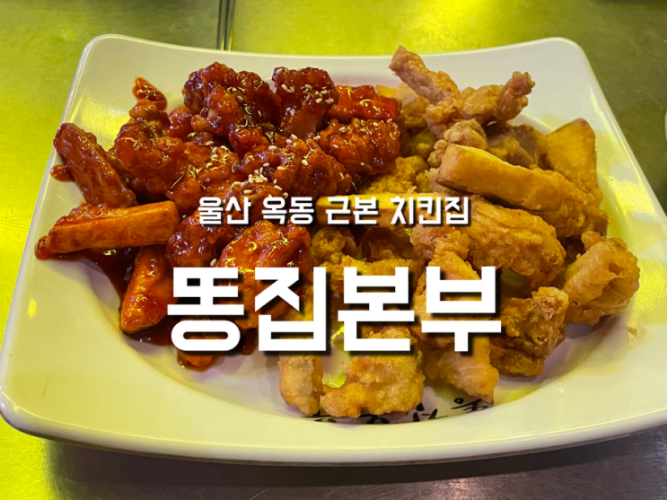 울산 남구 옥동 새벽까지 영업 근본 치킨집 생맥주 치맥 똥집본부 현재 폐업 네이버 블로그