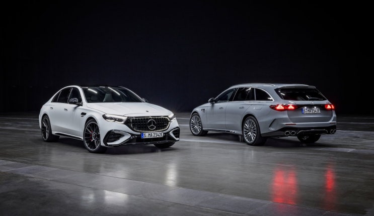 2024/25 벤츠 W214 신형 E 클래스 E53 AMG 하이브리드 공개(세단/왜건 ESTATE, 전기 주행 거리, 성능 등 ...