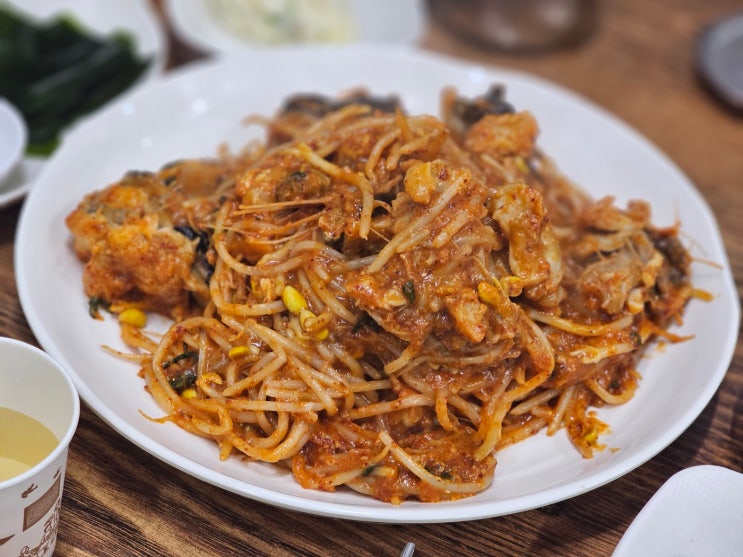 수영역맛집 매콤 아삭한 콩나물이 매력적인 송이 아구찜 뽈찜 네이버 블로그