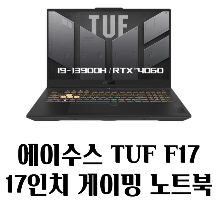 에이수스 TUF F17 17인치 게이밍 노트북 ASUS TUF GAMING RTX4060 FX707VV4-LL017 : 네이버 블로그