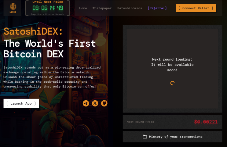 SatoshiDEX: The World's First Bitcoin DEX (사토시 덱스) : 네이버 블로그