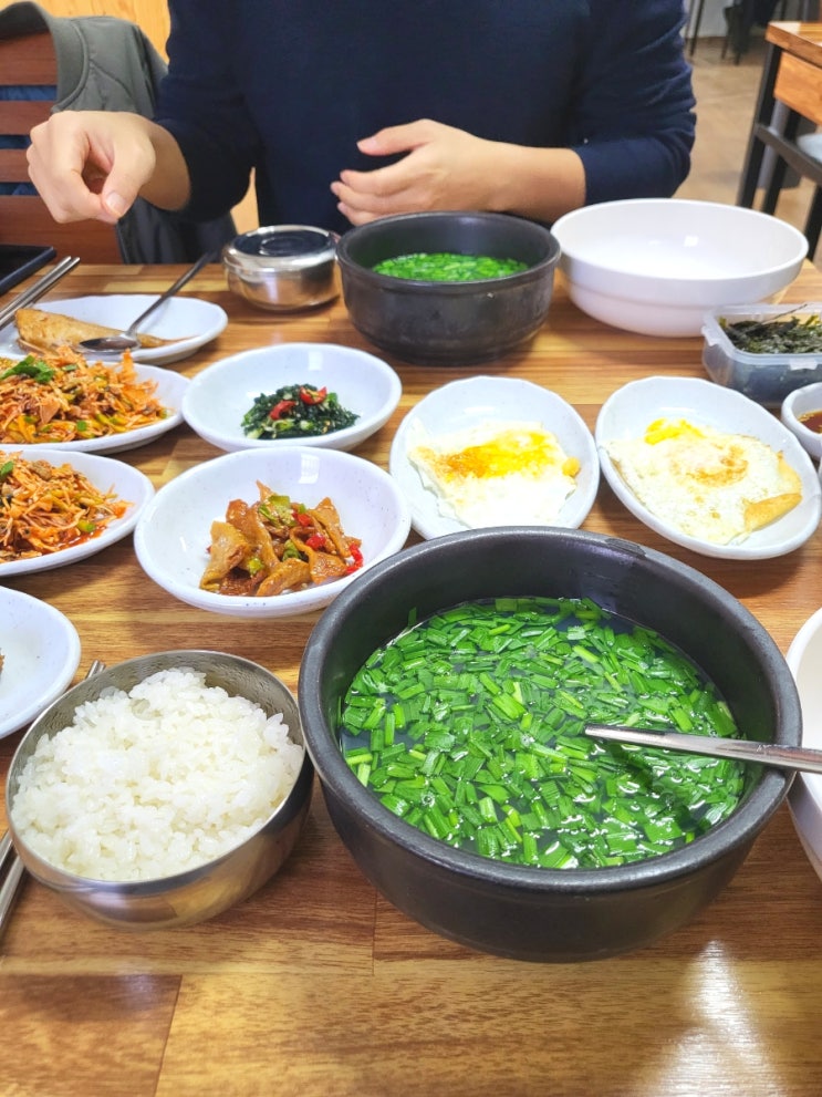 [기장] 속이 개운한 아침식사 재첩모둠정식추천, 섬진강재첩국 : 네이버 블로그