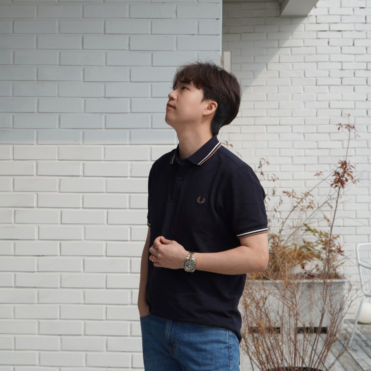 남자카라티 브랜드 프레드페리 피케셔츠 여름 데일리룩에 제격 네이버 블로그