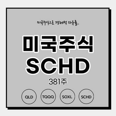 [1]SCHD 4천만원을 매수했습니다. : 네이버 블로그