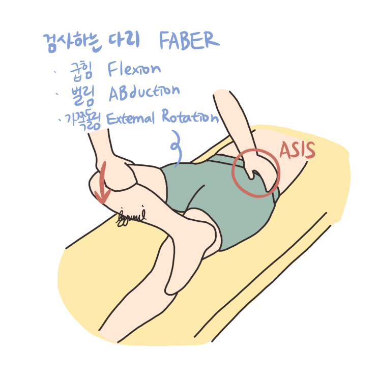 패트릭 테스트(Patrick test), FABER test : 네이버 블로그