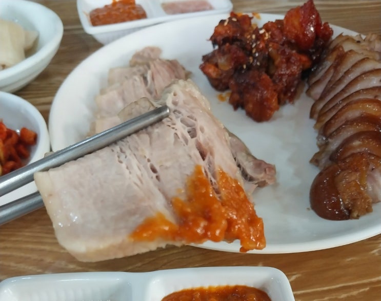 인천중구 신포시장 역대급 가성비 족발 보쌈 감자탕 무한리필집 우현족발 네이버 블로그