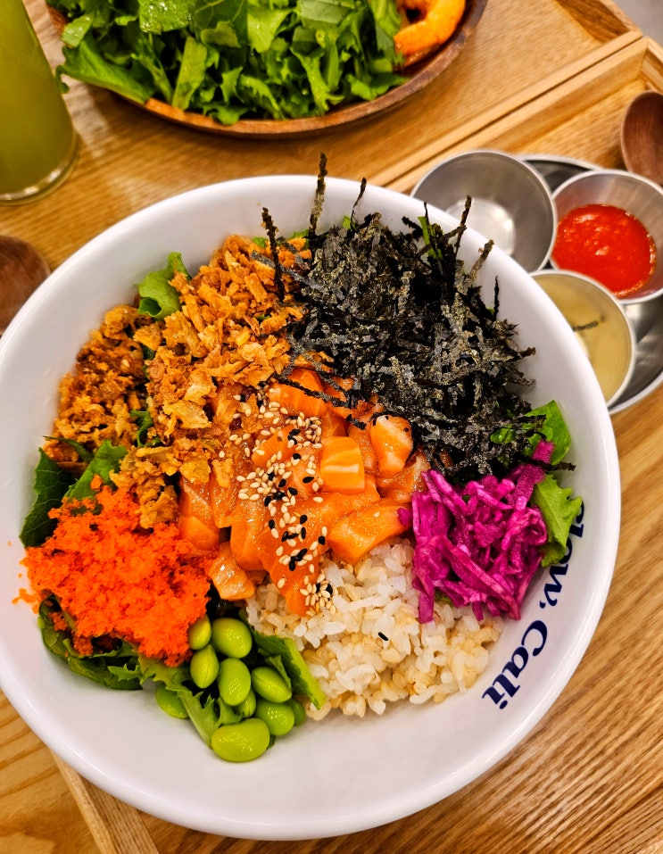 광교샐러드 광교포케맛집 맛있는 다이어트 아브뉴프랑 슬로우캘리 네이버 블로그