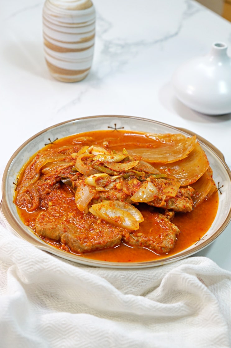 묵은 김치찜 하는법 백종원 목살김치찜 레시피 묵은지돼지고기찜 네이버 블로그