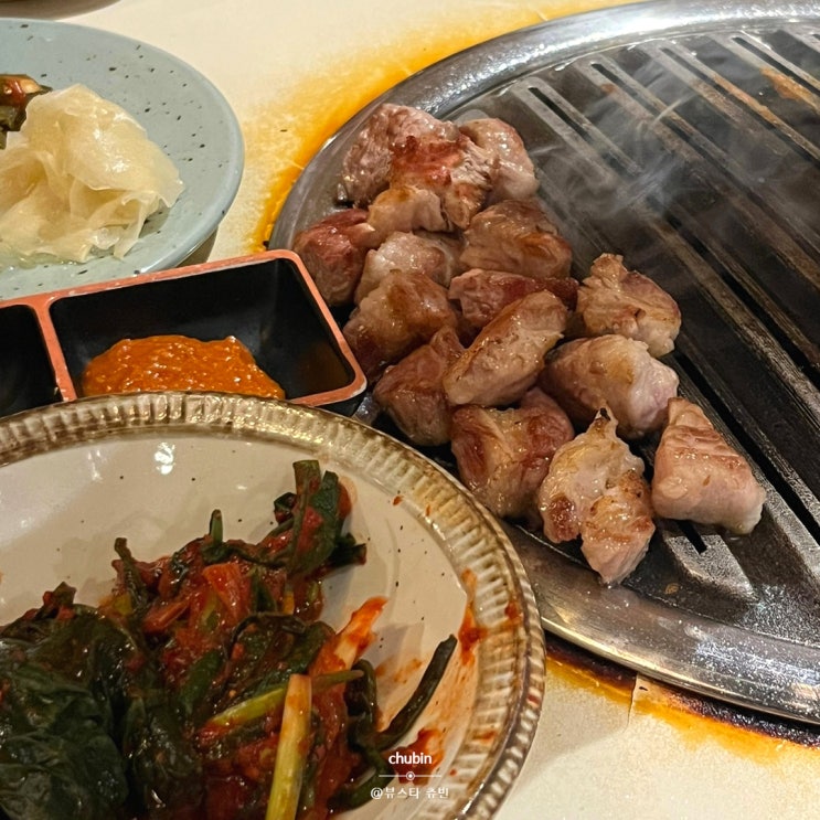 유명한 꿉당 성수 맛집 목살 먹은 후기주말 웨이팅 예약 콜키지 프리 네이버 블로그