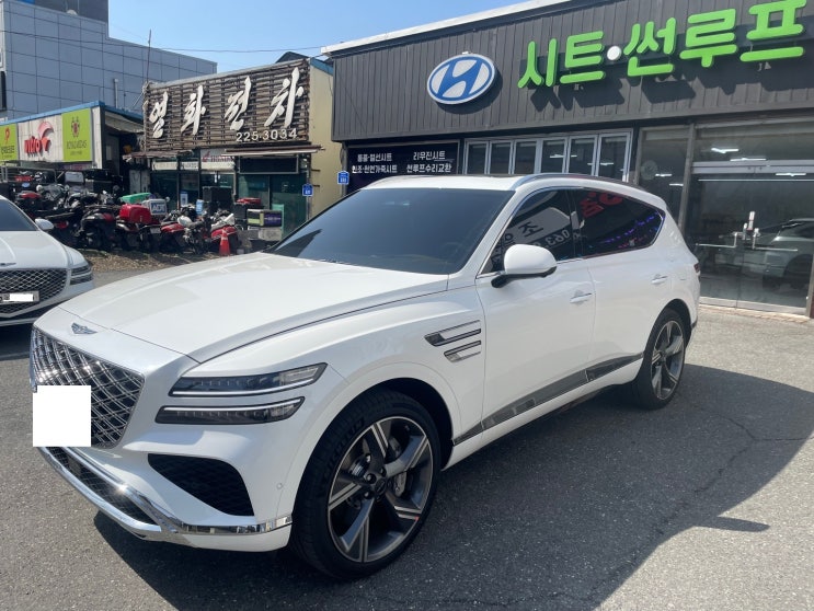전주시 완산구조일시트 썬루프 전문점 제네시스 Gv80 소프트클로징도어 고스트도어 개조 정읍 임실 김제 익산 군산 남원