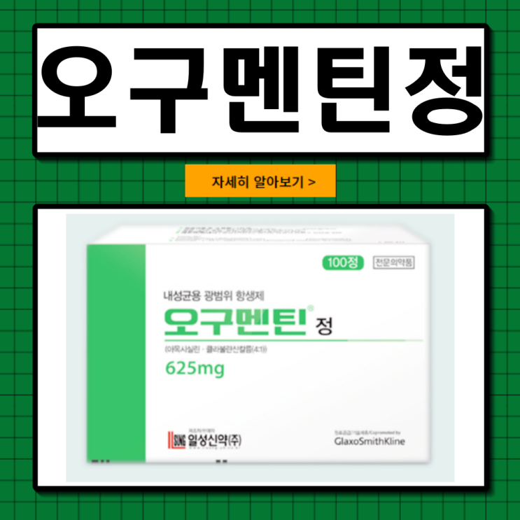 오구멘틴정 효과 부작용 625mg 375mg 주의사항 복용법 항생제 간단정리 네이버 블로그