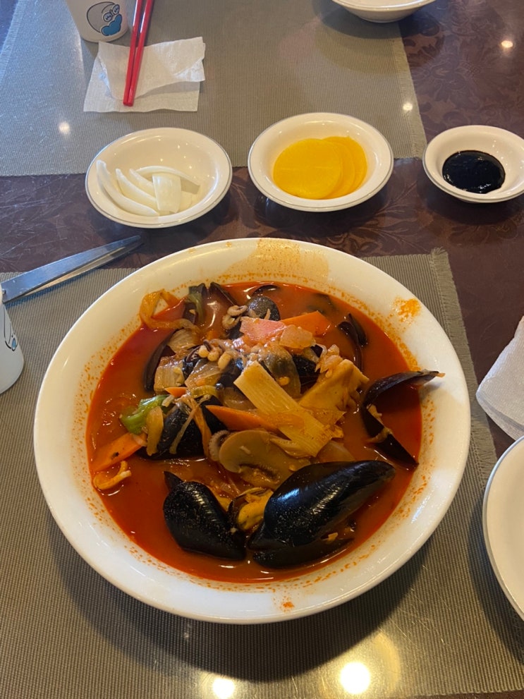 [인천] 차이나타운 중국집 추천 짬뽕이 맛있었던 “청관” 내돈내산후기 네이버 블로그