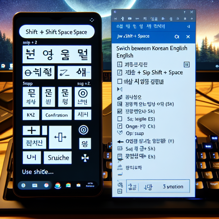 Shift + Space로 윈도우 한영 전환하기: 설정 방법과 jwShiftSpaceKey 프로그램 사용 방법 : 네이버 블로그