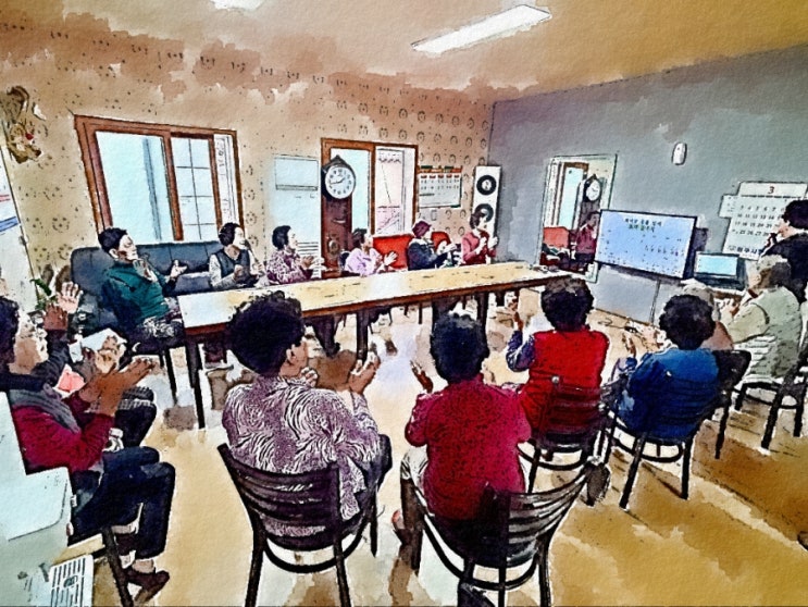 농촌활성화센타 주민역량강화 수업노래와 체조 숟가락난타 실버융합수업으로 찾아갑니다 네이버 블로그