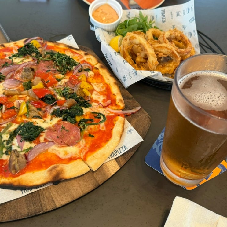 싱가포르 센토사섬 맛집 : 실로소 비치 트라피자, TRAPIZZA : 네이버 블로그