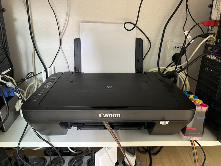 가성비 프린트 캐논 MG3090 무한잉크 설치!(Feat.잉크타임S) : 네이버 블로그