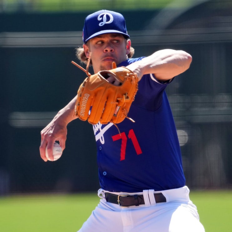 LA 다저스의 5선발투수로 확정 된 개빈 스톤 (Gavin Stone) : 네이버 블로그