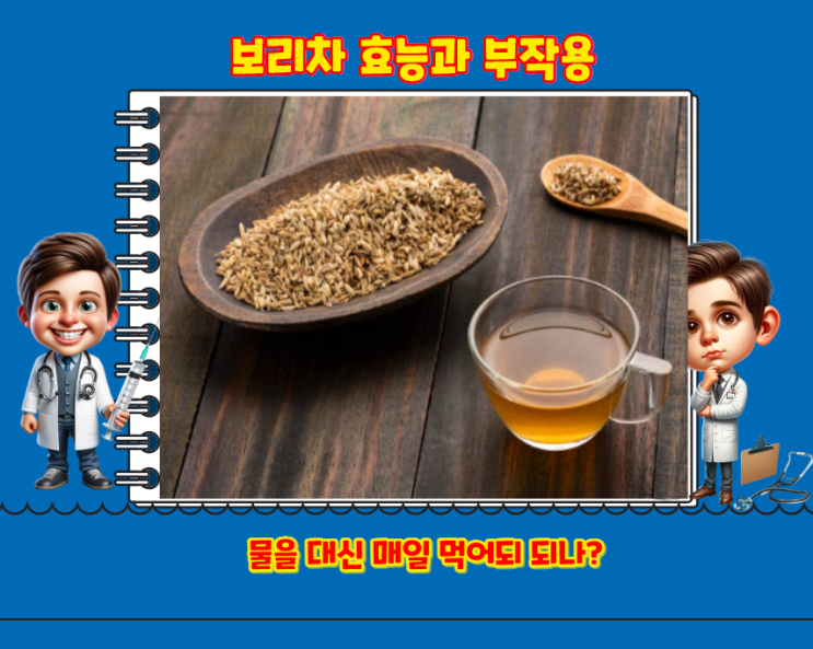 보리차 효능과 부작용 물을 대신 매일 먹어도 되나 네이버 블로그