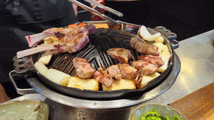 안산 데이트하기 좋은 고잔신도시 양갈비 맛집ㅣ미방 네이버 블로그