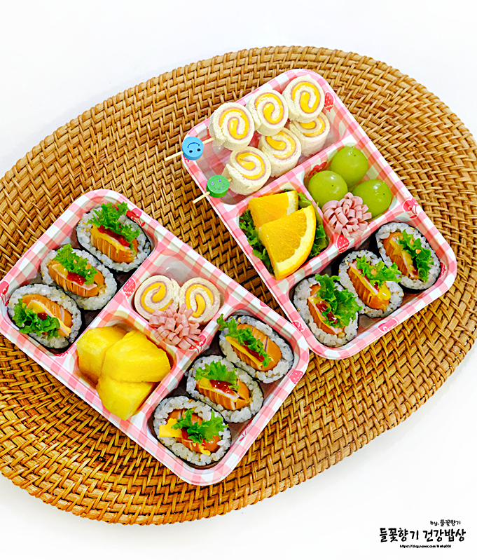 소풍도시락 만들기 이렇게 해 보세요 비주얼 뿜뿜 뉴욕 핫도그 김밥 네이버 블로그