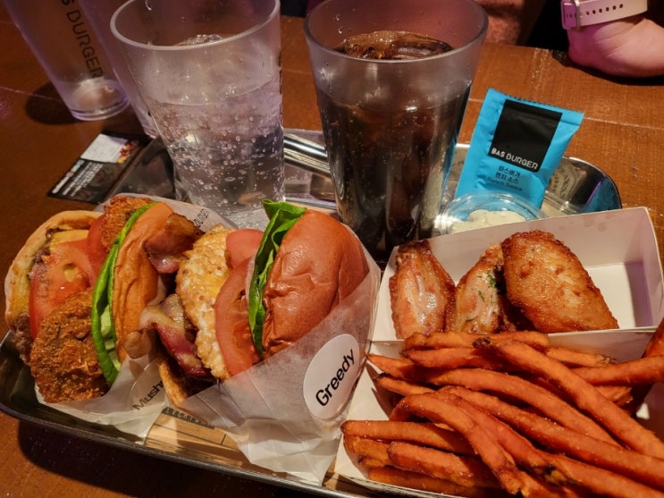 여의도 더현대 앞 율촌빌딩 수제 바스 버거bas Burger 방문 후기 네이버 블로그