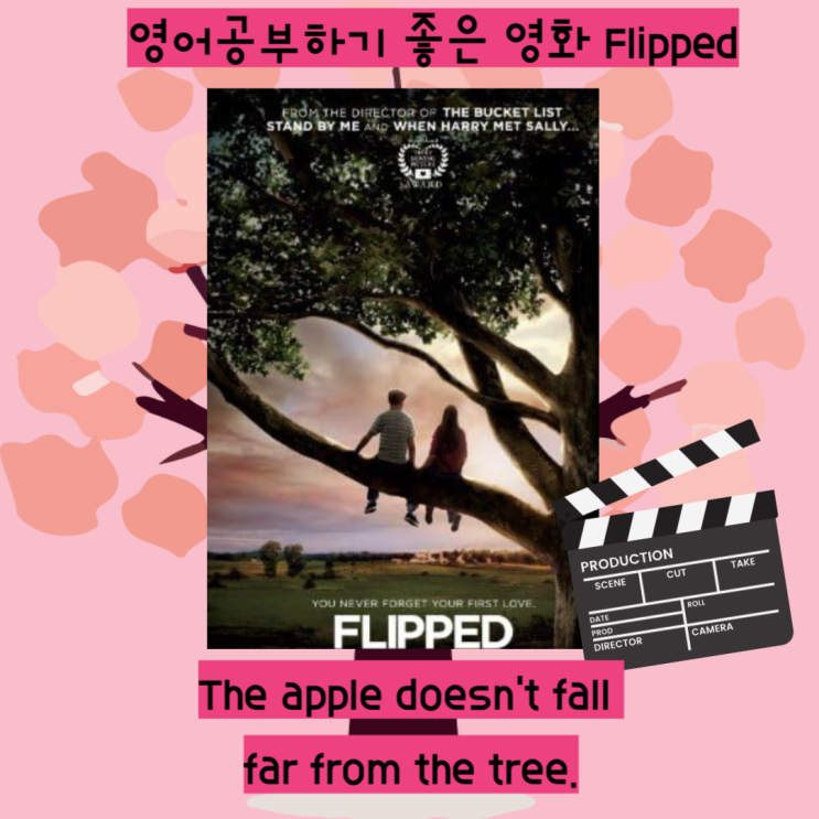 영어 공부하기 좋은 영화 "Flipped" (플립) #13 The apple doesn't fall far from the ...