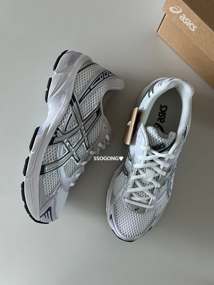 후기 : 아식스 젤1130 화이트 페이드 애쉬 락, ASICS GEL-1130 WHITE/FADED ASH ROCK ...