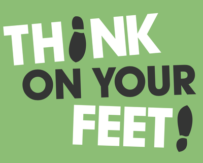 영어공부 :: Think on your feet : 네이버 블로그