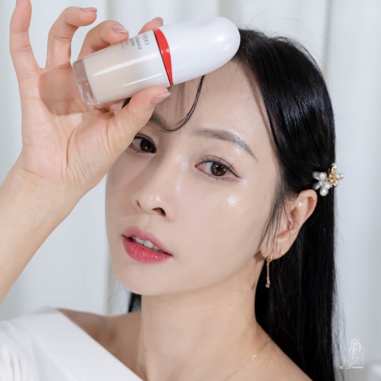 완벽한 베이스를 위한 스킨케어 추천 시세이도 글로우 파운데이션 광채 프라이머 네이버 블로그