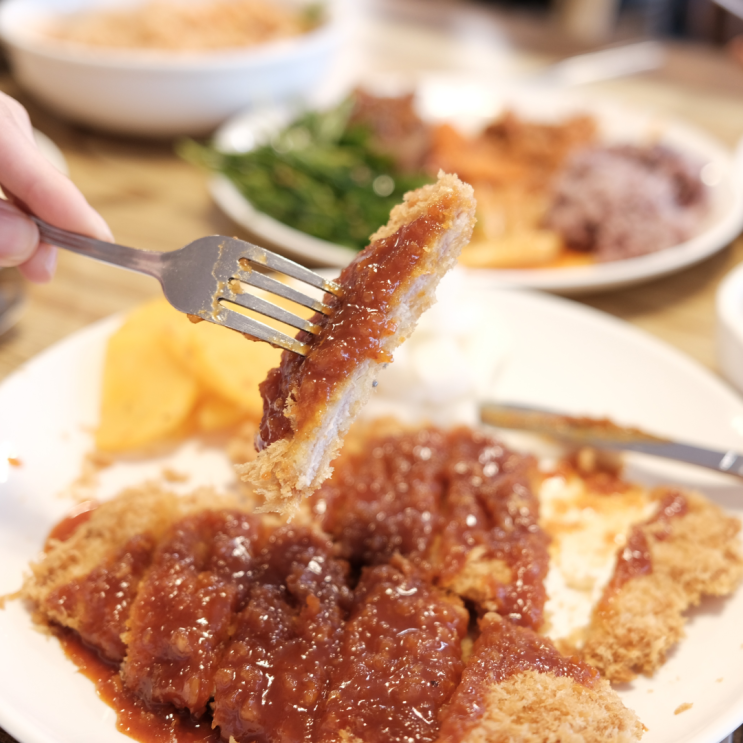 포천맛집 이공국시 대진대점 돈까스 무한리필 비빔국수 제육볶음 셀프바까지 네이버 블로그