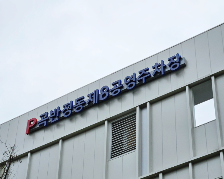 곡반정동 제8공영주차장 실시간 주차현황 확인 방법 요금 무료시간 네이버 블로그