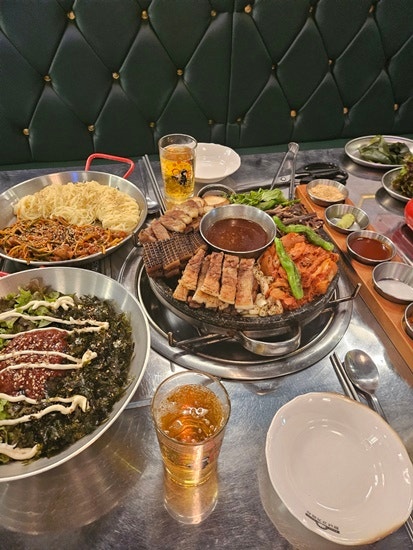 청년고기장수 청고장 김포구래점 구래동 맛집에서 즐기는 고운 돌판 구이 네이버 블로그