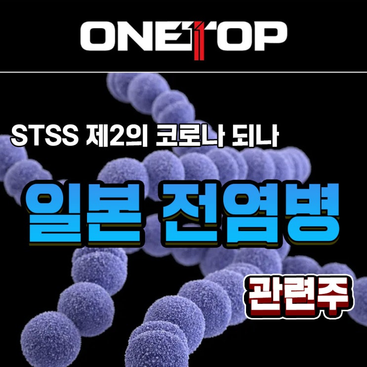 STSS '연쇄구균독성쇼크증후군' 제2의 코로나 되나, '일본 전염병' 관련주 : 네이버 블로그
