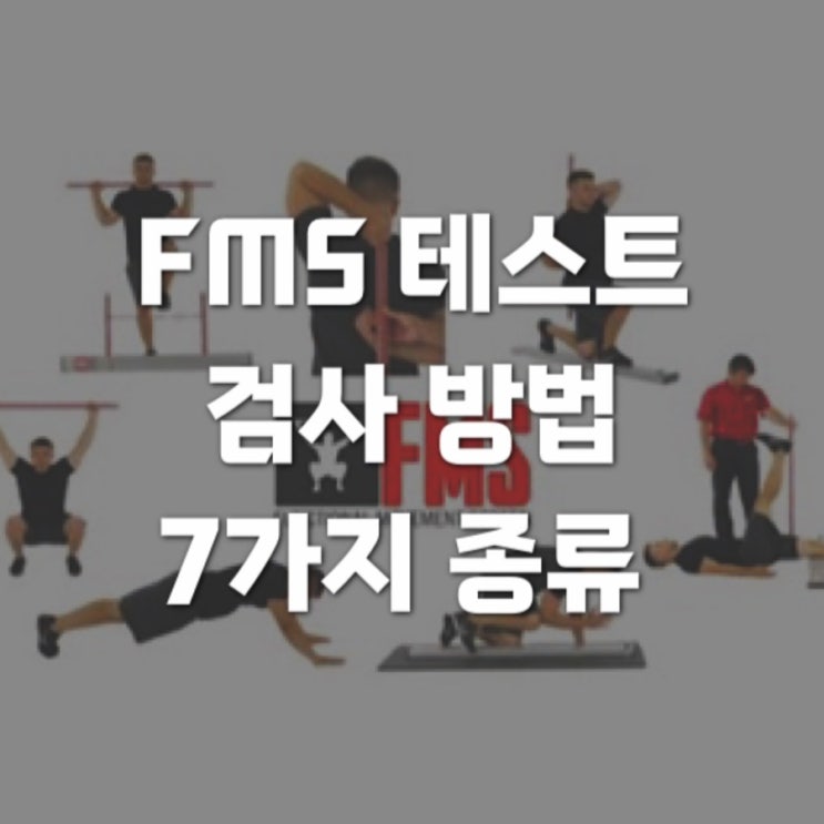 FMS(Functional Movement Screen: FMS) 테스트, 스코어링, 7가지 종류 : 네이버 블로그