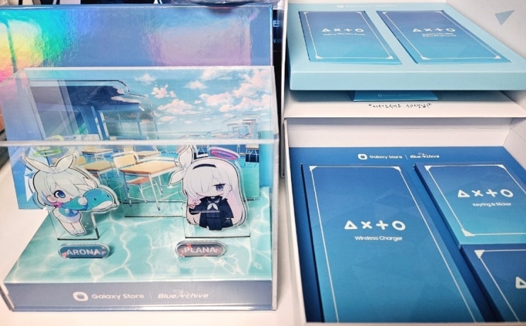Galaxy S24 Ultra Blue Archive Edition / 갤럭시 S24 Ultra 블루아카이브 에디션 언박싱 리뷰 ...