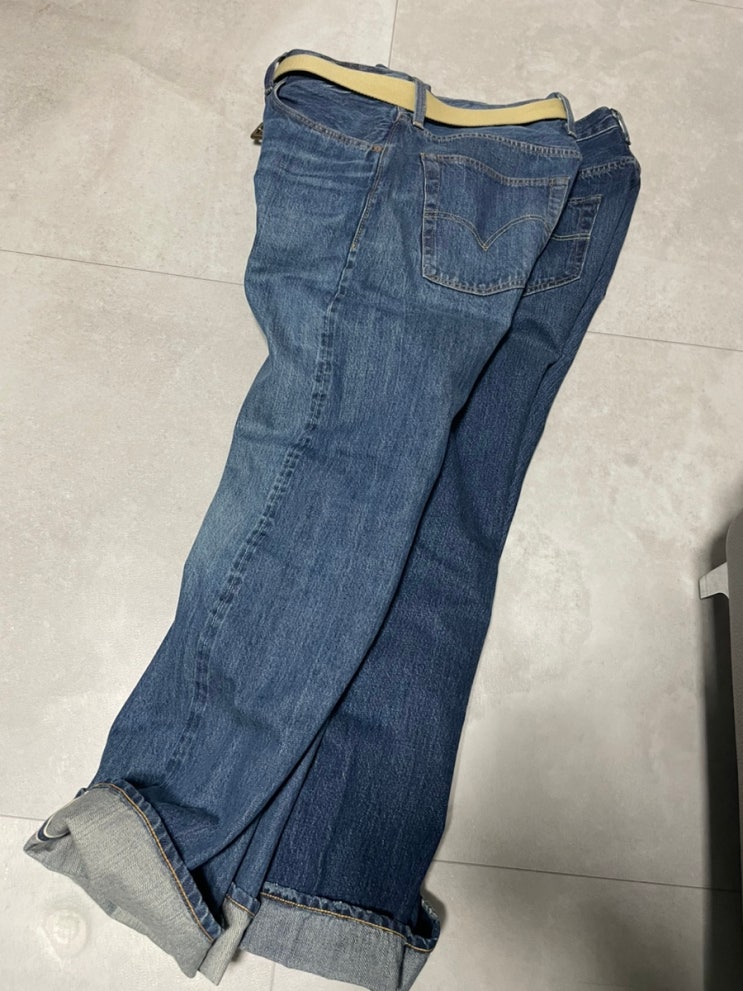 리바이스 lvc 47501-0223 구매 후기와 사이즈 팁 : 네이버 블로그