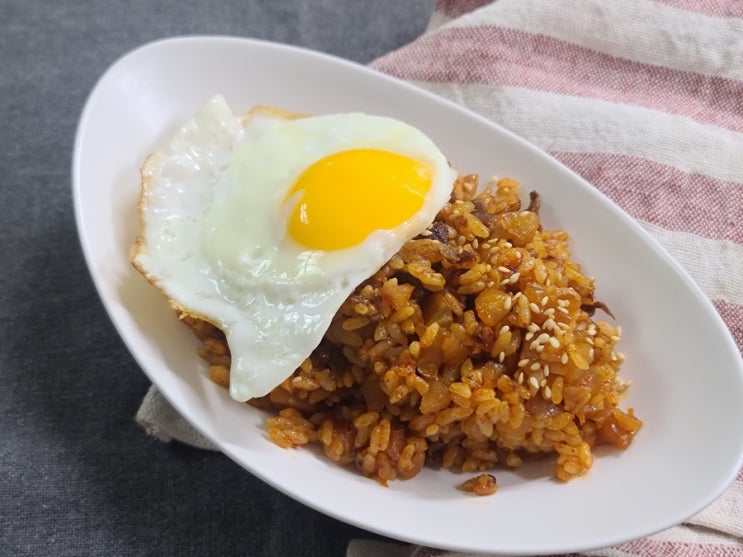 깍두기 볶음밥 백종원 소고기 김치볶음밥 황금레시피 : 네이버 블로그