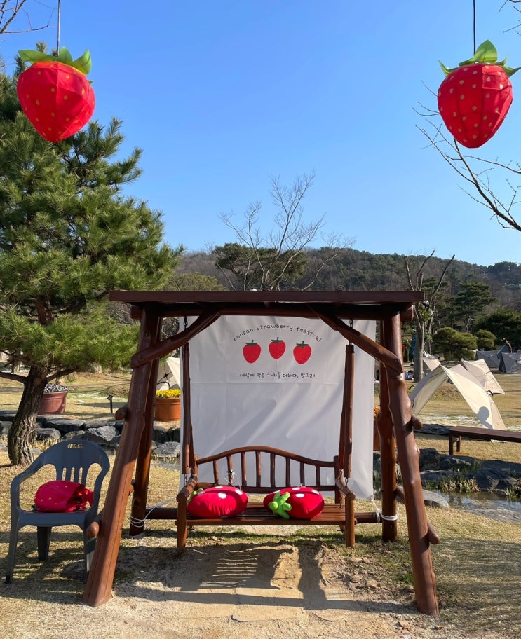 논산딸기축제 2024 논산 딸기축제 먹거리 볼거리 체험부스 찐후기 네이버 블로그