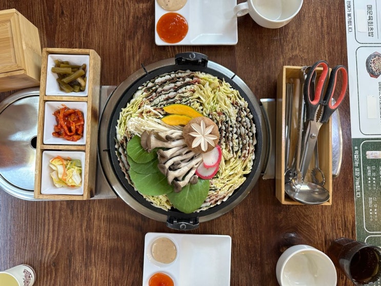원마운트 맛집 일산 가로수길 밀푀유나베와 바지락칼국수의 꿀조합 홍대스앤샤 일산가로수길점 네이버 블로그