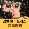 덤벨 숄더프레스 자세 및 효과 무게 설정까지 총정리 네이버 블로그