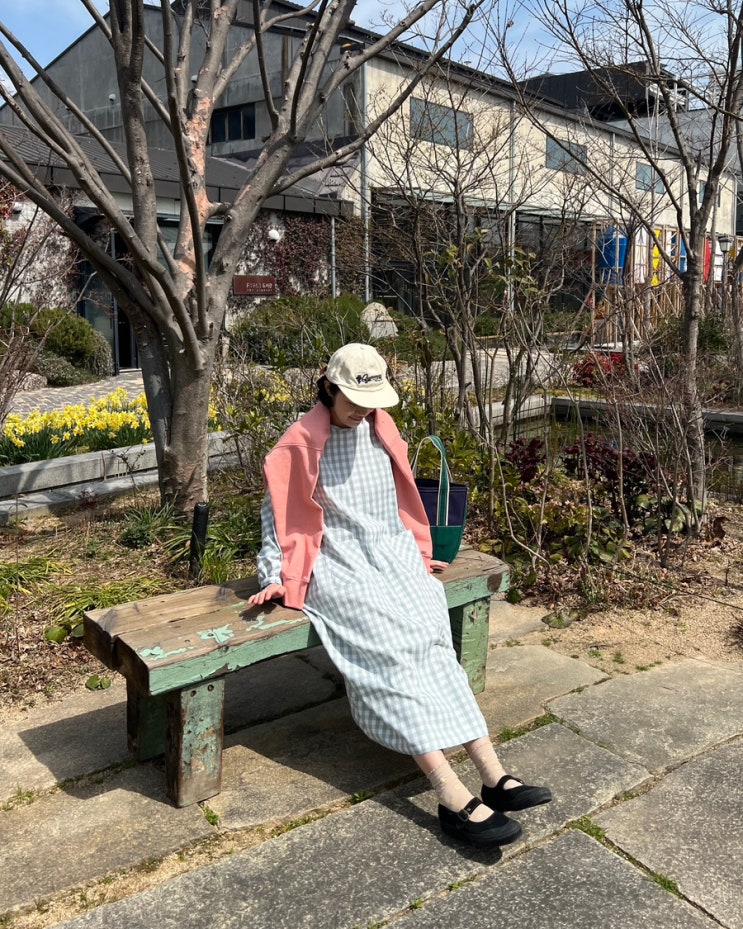 WLL_076_Square Armhole Dress In Checks : 네이버 블로그
