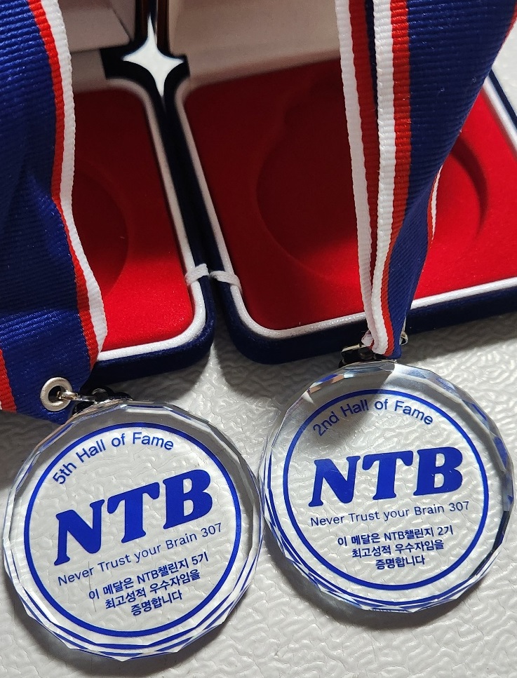 NTB 챌린지 2번째 명예의 전당 : 네이버 블로그