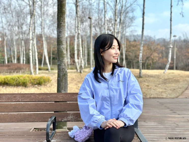 디스커버리 여성 바람막이 추천 봄스러운 크롭 자켓 네이버 블로그