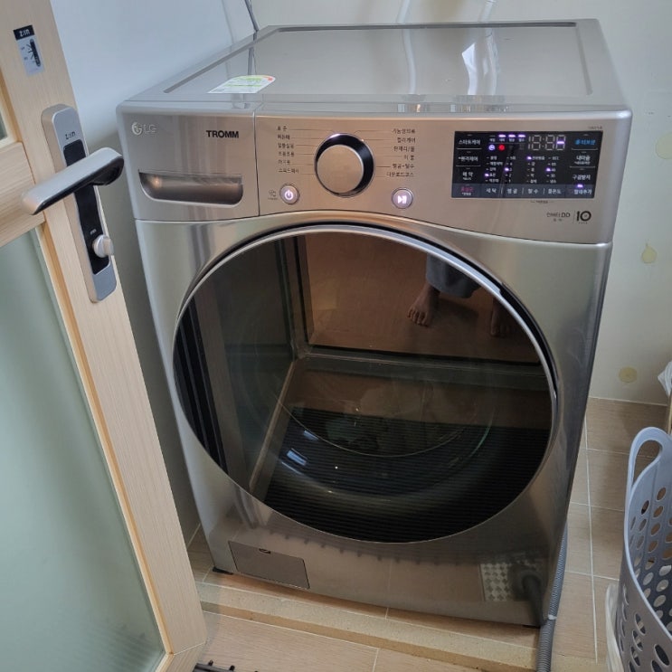 LG 트롬 드럼 세탁기(F21VDSK) 구매 설치 실사용 후기 : 네이버 블로그