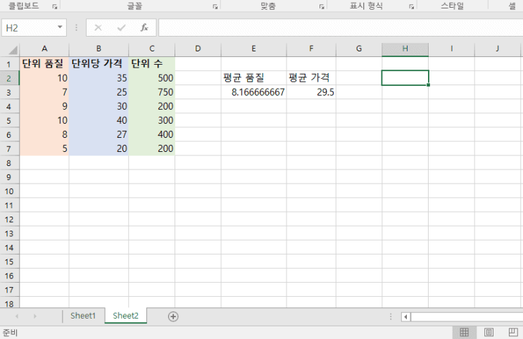 엑셀 함수 정리 표 자주 사용하는 엑셀 함수 네이버 블로그
