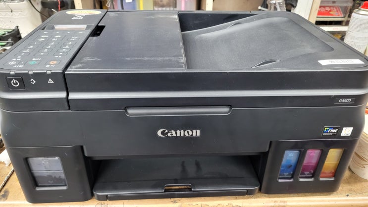 캐논 G4900 5100오류와 헤드수리 : 네이버 블로그