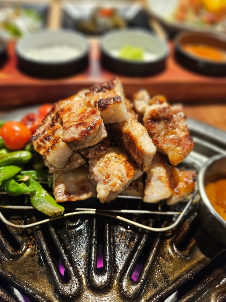 송도 고기집 제주의 향기가 있는 맛집 탐라담 송도점 리뷰 네이버 블로그