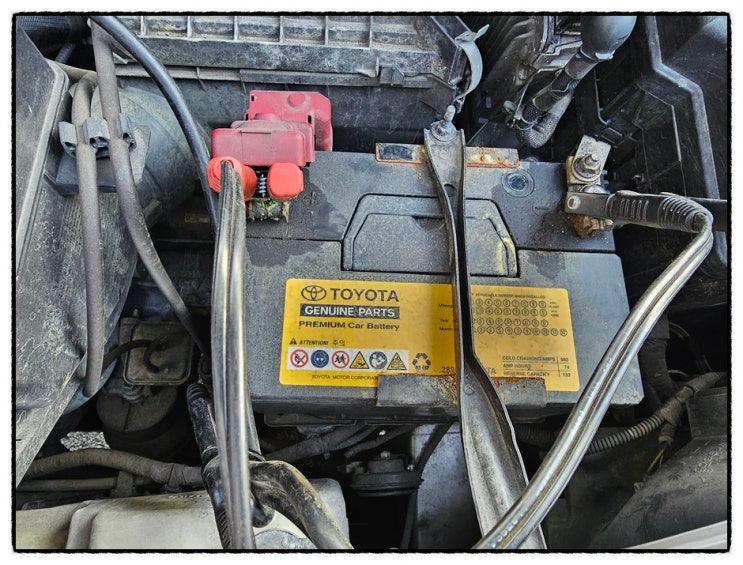 도요타 시에나 방전 출장 교체 GB80L배터리 : 네이버 블로그