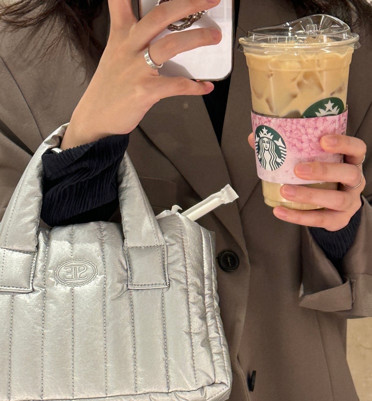 시엔느 미니 패딩백 실버 (Mini Padding Bag Silver) : 네이버 블로그